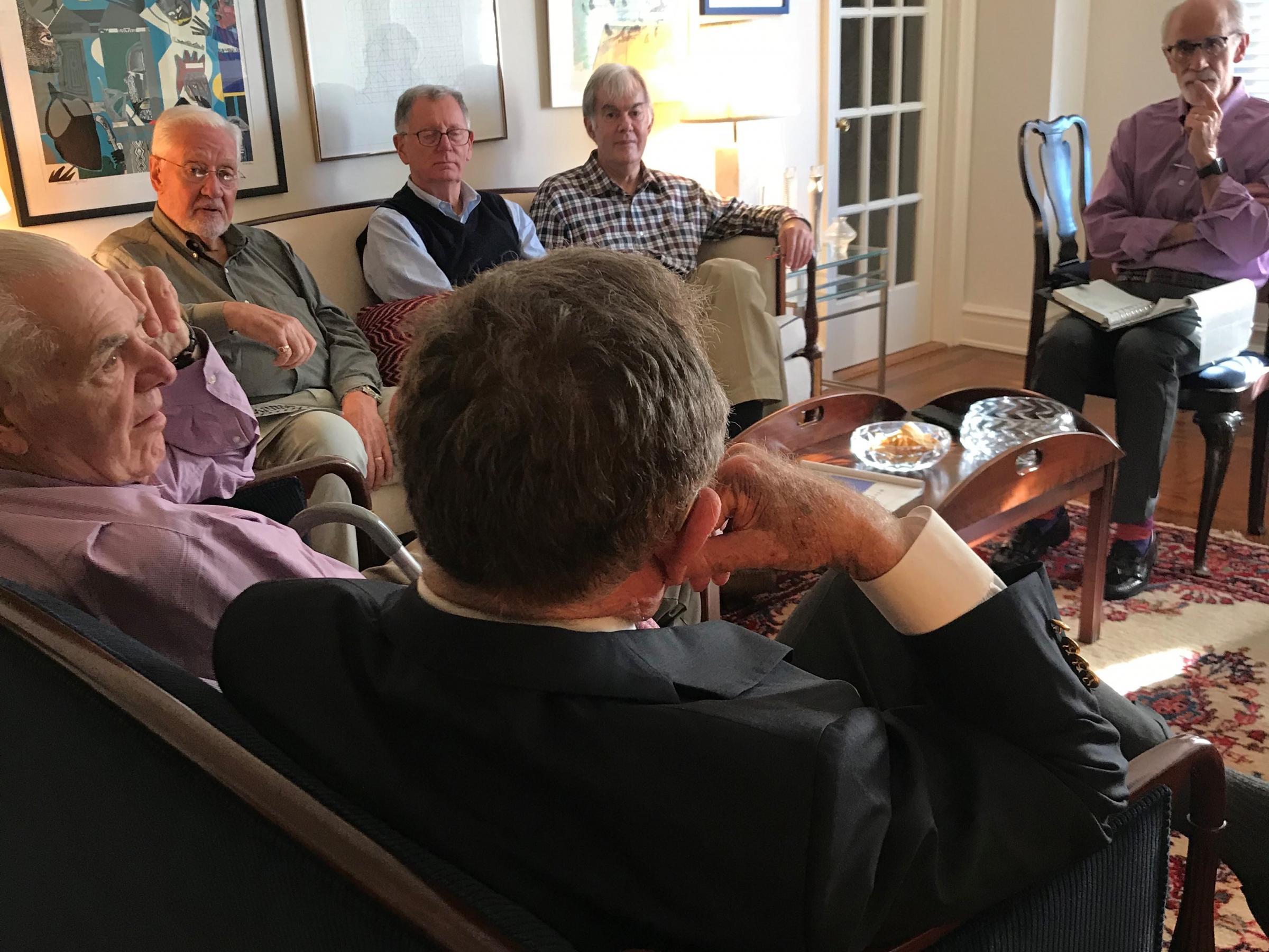 Inaugural Meeting of Men's Discussion Group | Carnegie Hill Village